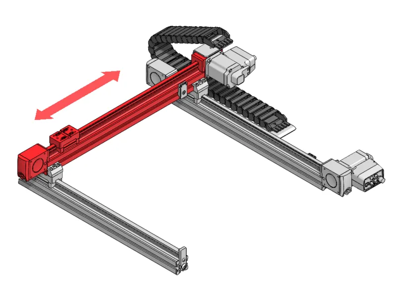 LC40 - XY Single X Motor Gantry Configurator - LC40 GANTRIES, Versatile ...