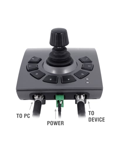 Manual Control Using a Joystick - Technical Article - Zaber