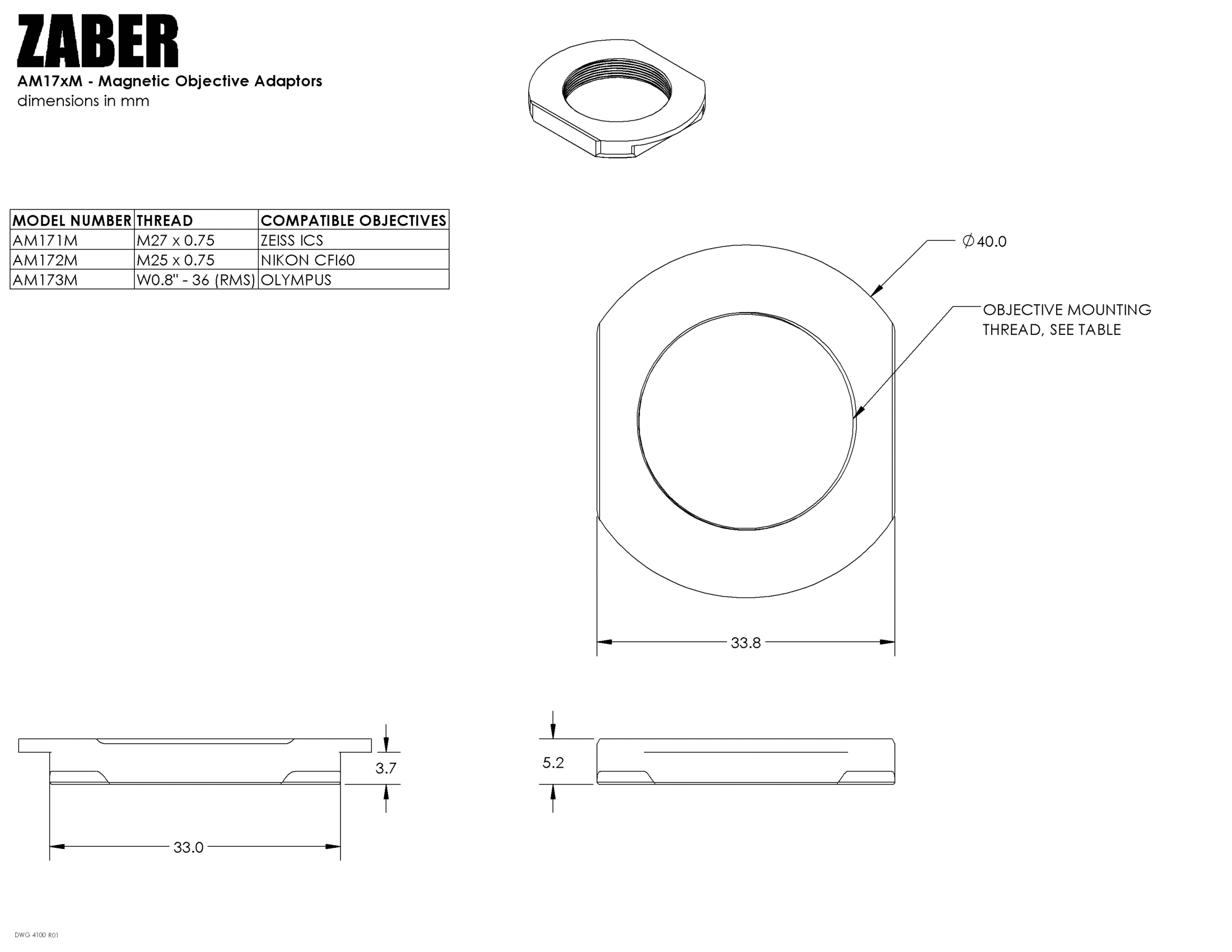 Accessory: AM171M - Zaber