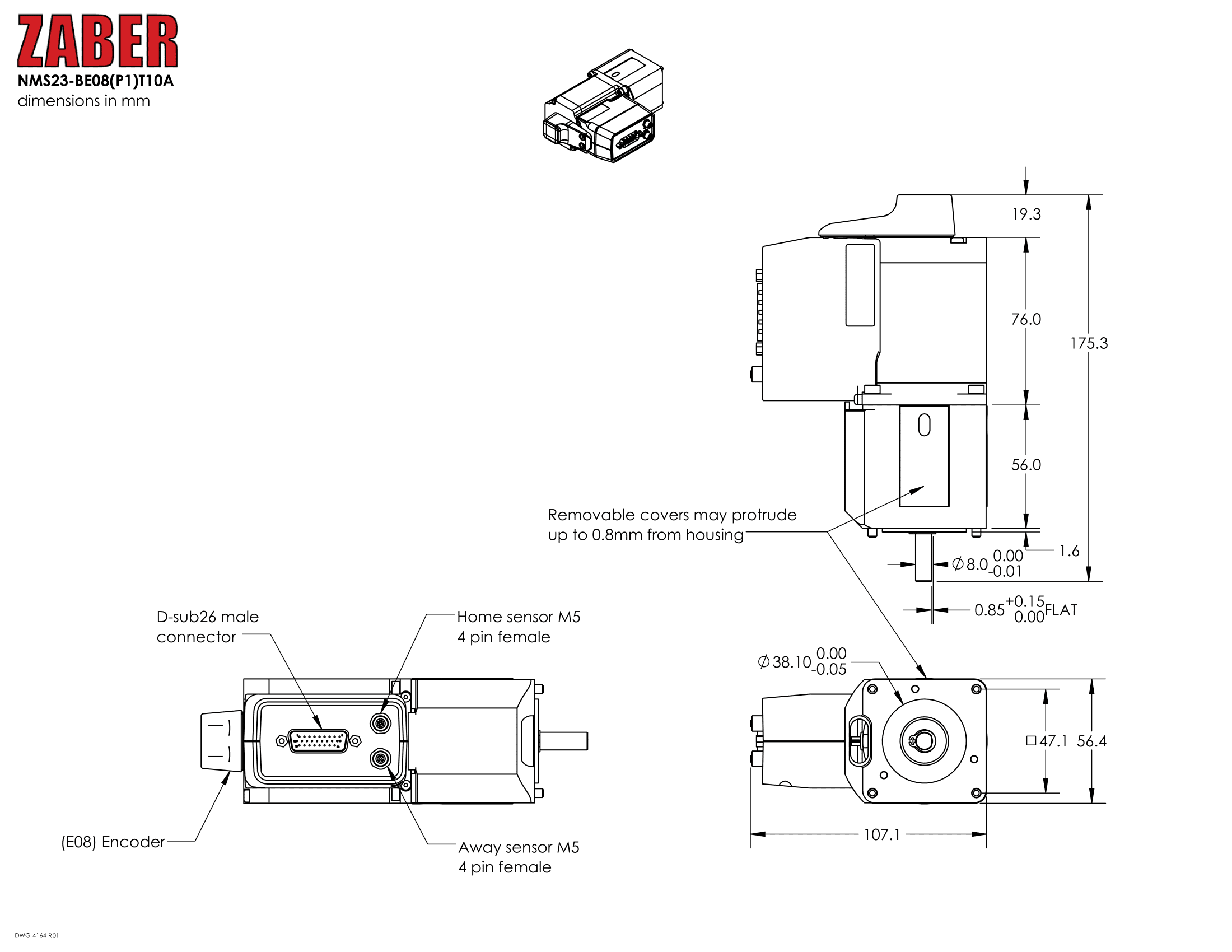 NMS-E Documents & Drawings - Zaber