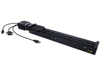 X-LSQ-E Motorized Linear Stage with Custom Encoder Reader Cable