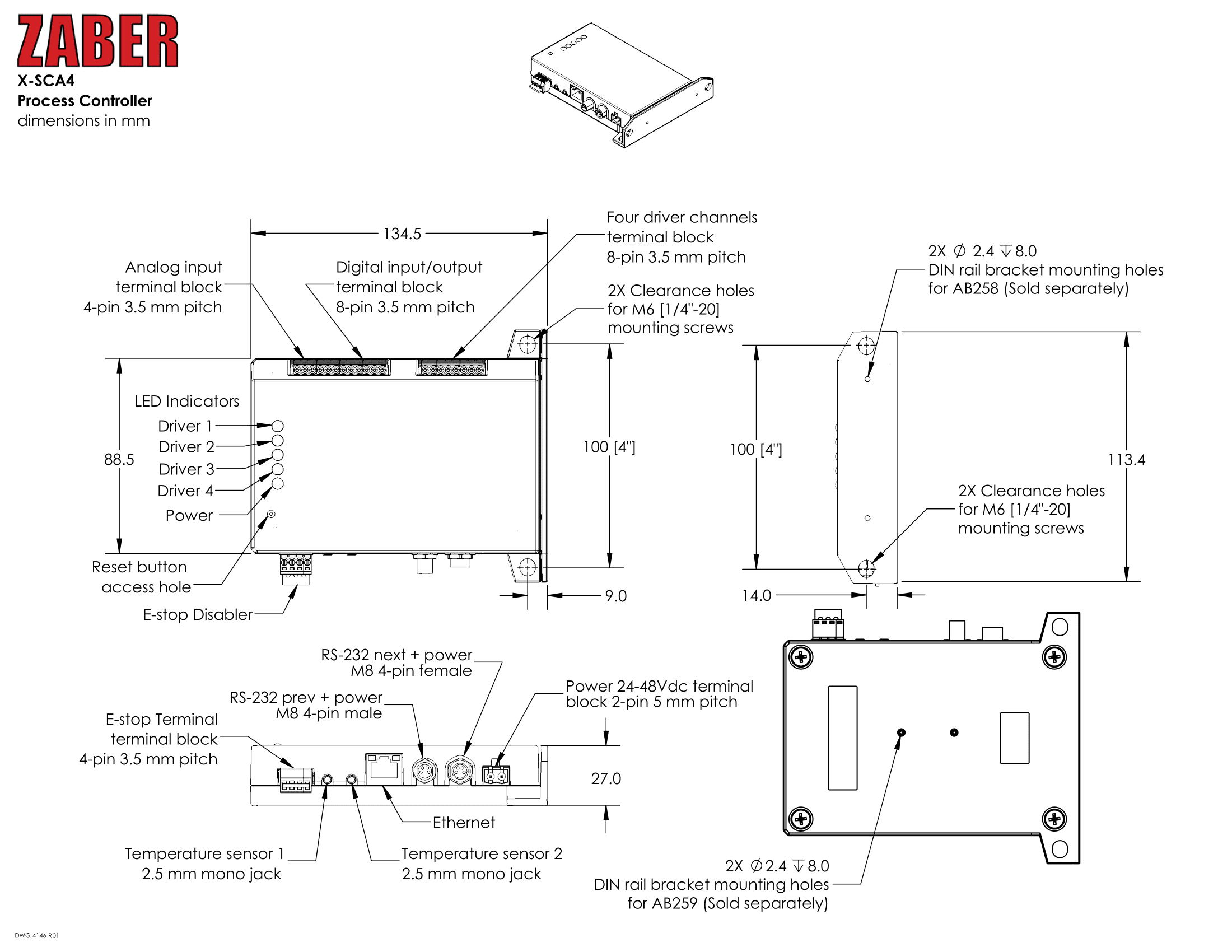 X Sca4 Documents And Drawings Zaber 
