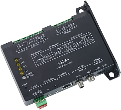 X-SCA4 Features Universal Process Controller - Zaber